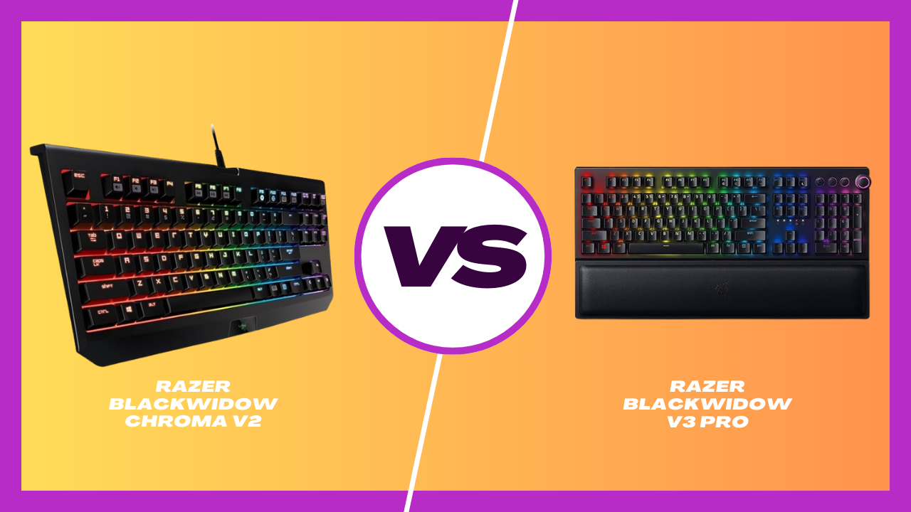 Battle of the Keyboards: Razer BlackWidow V3 Pro vs. Razer BlackWidow ...